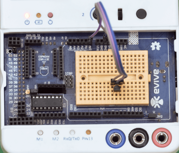 Interfacing LM-35 Temperature Sensor with evive - STEMpedia Education