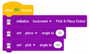 Quarky Horizontal Pick and Place Robot - STEMpedia Education