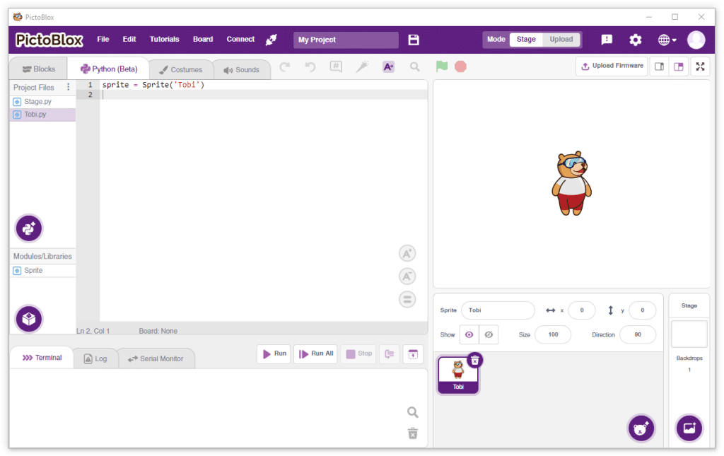 Learn To Code With Python In Pictoblox