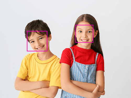Pictoblox AI – Face detection (teachers) – KIDSHAKER