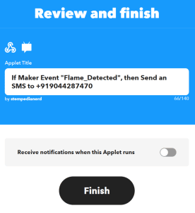 IFTTT Webhooks - Blocks, Python Functions, Projects | PictoBlox Extension