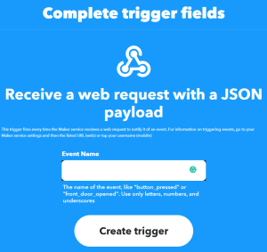 IFTTT Webhooks - Blocks, Python Functions, Projects | PictoBlox Extension