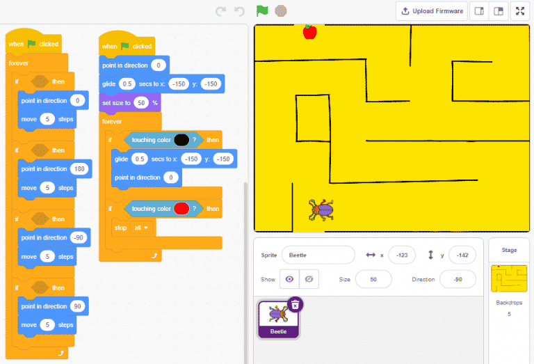Getting Started With Hand Pose Classifier In Block Coding Stempedia Education