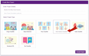 Getting Started with Hand Pose Classifier in Block Coding - STEMpedia Education