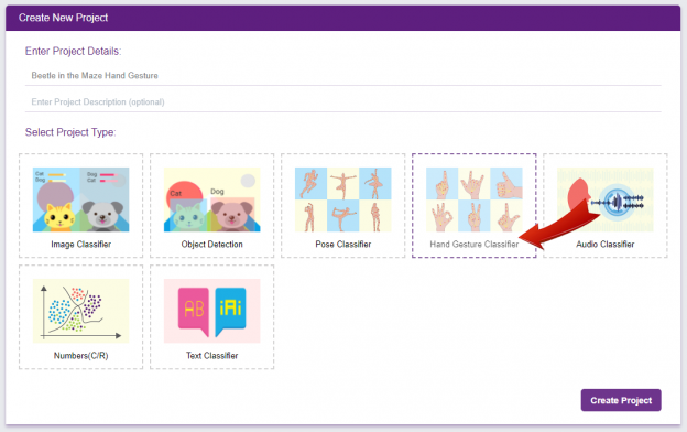 Getting Started With Hand Pose Classifier In Block Coding Stempedia Education