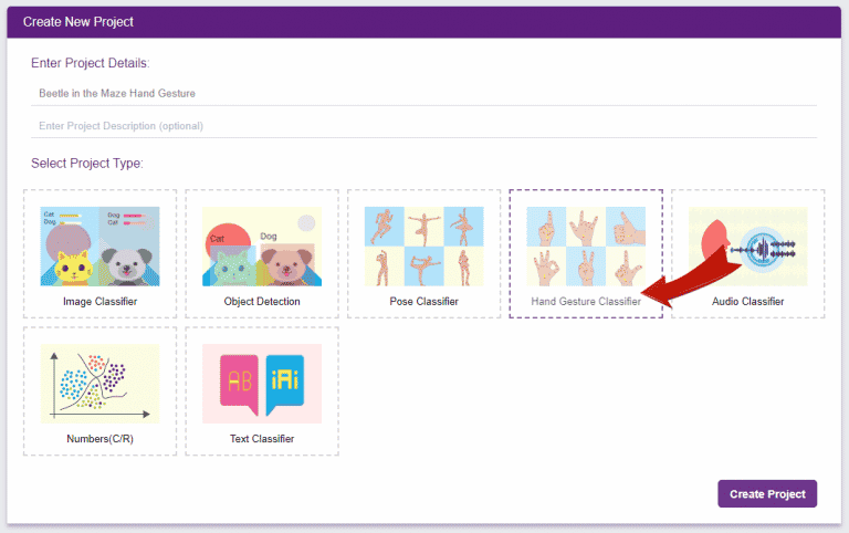 Hand Pose Classifier Ml Blocks Python Functions Projects Pictoblox Extension
