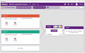 Hand Pose Controlled Mecanum Pick and Place Robot - Example Project