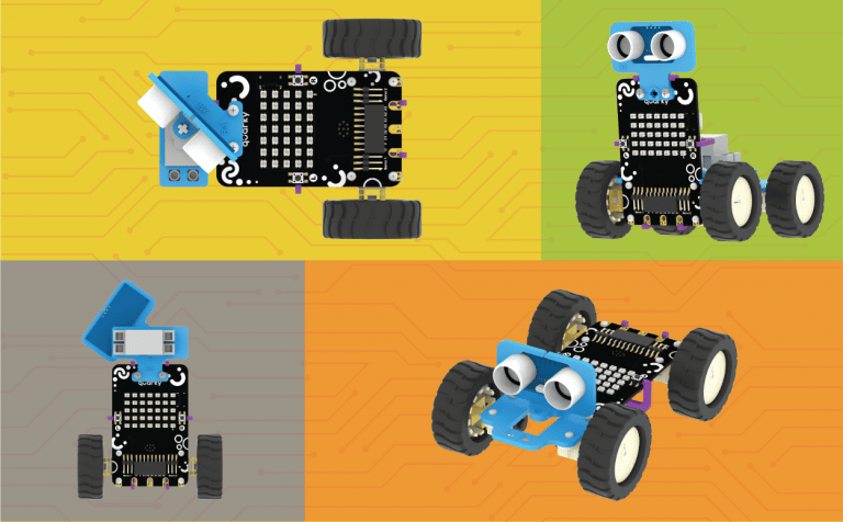 Quarky Ultimate Robots - PictoBlox Quarky Extension