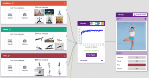 Pose Classifier (ML) - Blocks, Python Functions, Projects | PictoBlox Extension