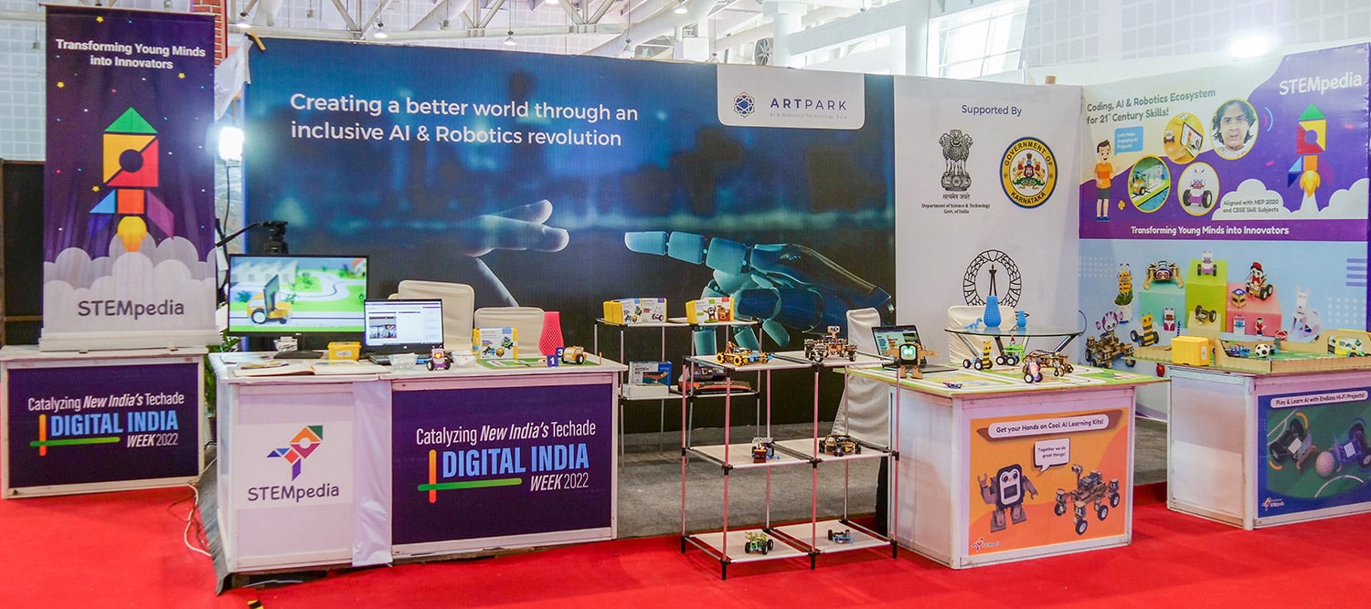 STEMpedia @ Digital India Week 2022 - Gallery