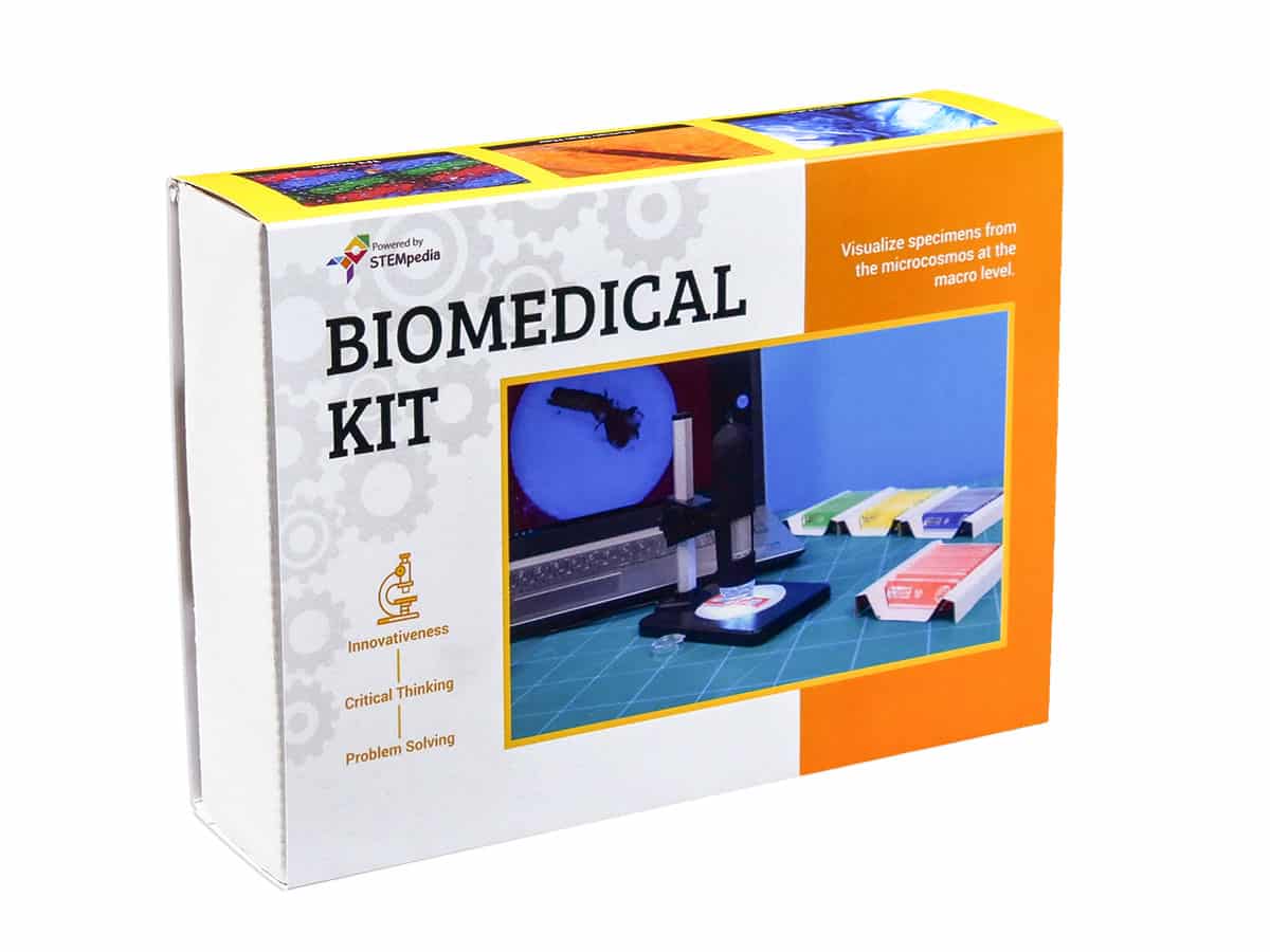 Explore the Bio-Medical Kit - Learn Microscopy with 48 Prepared Slides