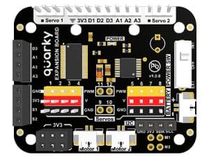 Quarky Humanoid Robot - Learn About Robot Mechanisms, Control and AI-based Applications