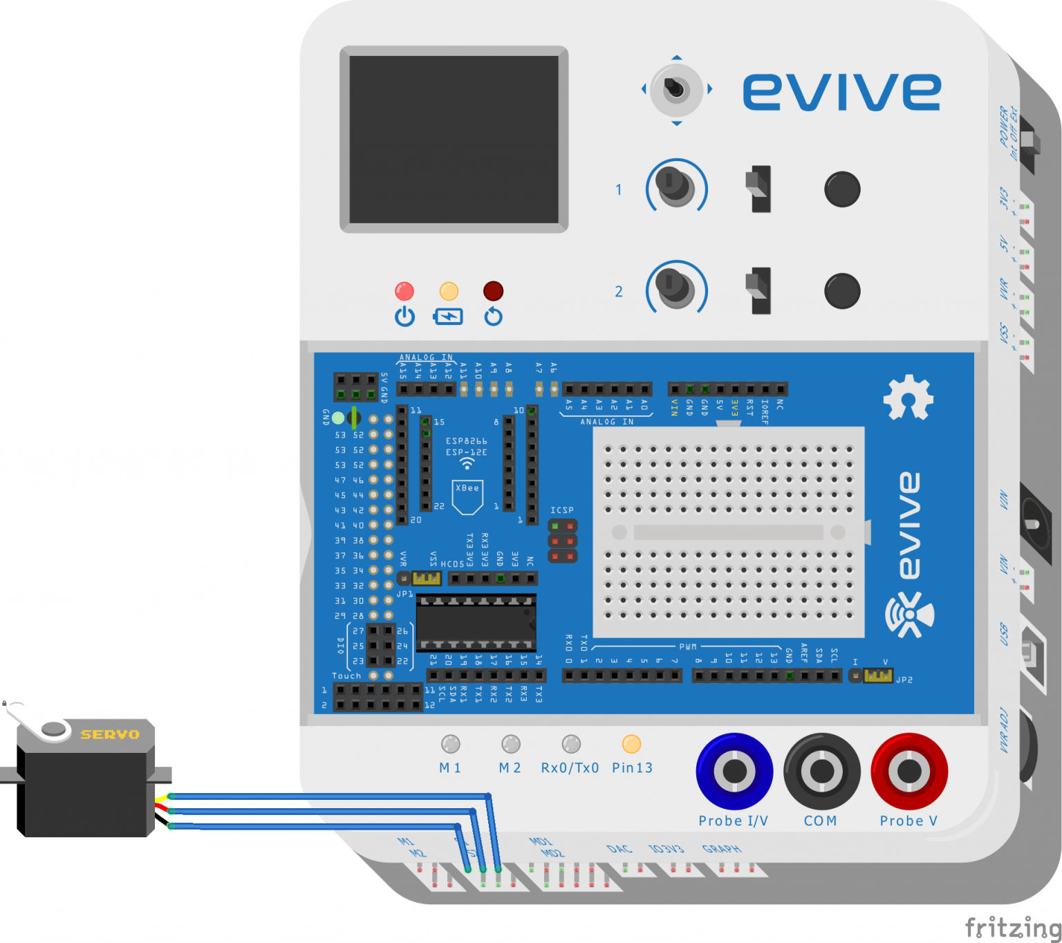 Control Servo Motors Precisely with evive