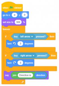 Sprite Direction - Example Project