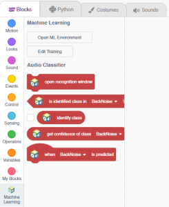 Getting Started with Audio Classifier in Block Coding - STEMpedia Education