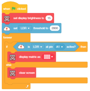 Automatic Light Control with LDR Sensor - Example Project