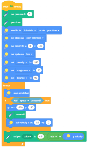 Bouncing Ball - Coefficient of Restitution - Example Project