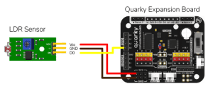Automatic Light Control with LDR Sensor - Example Project