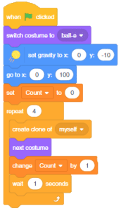set stage as () - PictoBlox Block | Physics Engine