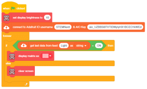 Adafruit IO - Get Data | Remote Controlled Light - Example Project