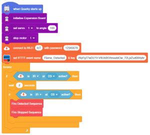 Flame Based Alarm System - Example Project