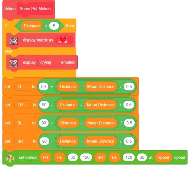 Learn How to Make a Quadruped Robot Detect and React to a Hand - Example Project