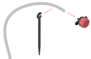 2 Plants Drip Irrigation Assembly - STEMpedia Education
