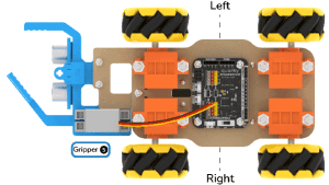 Assembling the Basic Quarky Mecanum Wheel Robot with Gripper