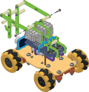 Assembling the Pick and Place Quarky Mecanum Wheel Robot