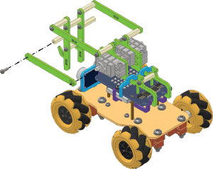 Assembling the Pick and Place Quarky Mecanum Wheel Robot