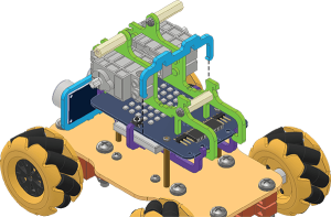 Assembling the Pick and Place Quarky Mecanum Wheel Robot