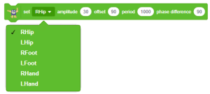 set () amplitude () offset () period () phase difference - PictoBlox ...