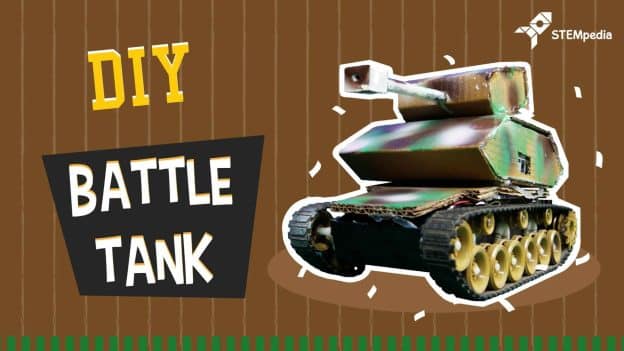 How to make a Cardboard Tank | DIY RC Tank | Battle Tank at Home