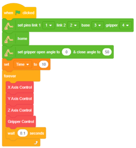 Control the Quarky Robotic Arm Wirelessly | Block Coding - Example Project