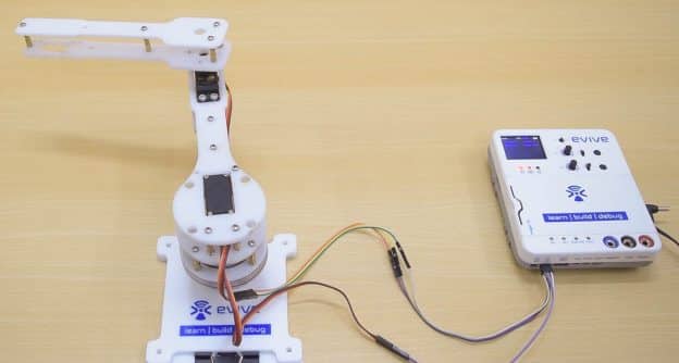 How to make a Robotic Arm with Two Servo Motors - STEMpedia
