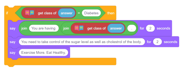 Virtual Doctor Using Natural Language Processing Extension in PictoBlox ...