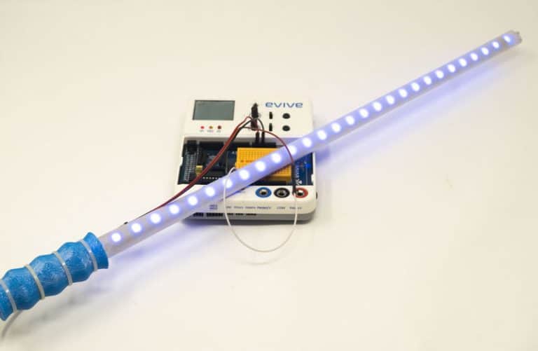 How to build DIY Lightsaber using RGB LED and Arduino - STEMpedia