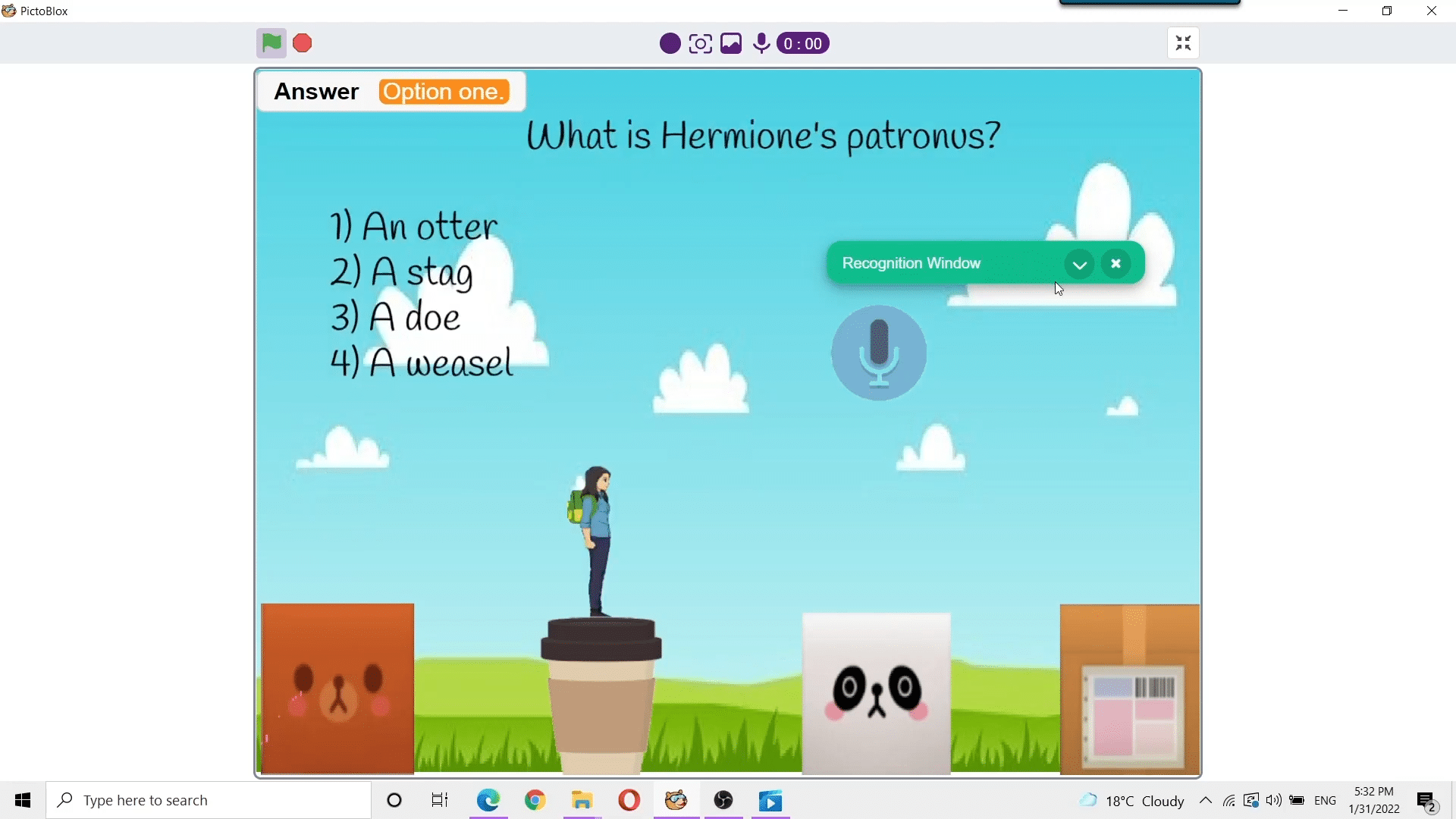 Entertain the World: Story, Game, and Quiz by Team Pegasus - STEMpedia ...