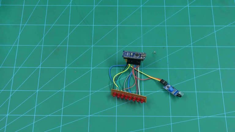 How to Make a DIY POV Display (Persistence of Vision) Using Arduino, STEM Electronics Project