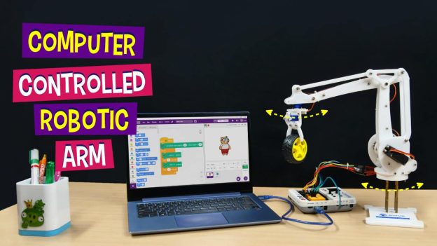 Learn how to make a Computer-Controlled Robotic Arm and pick and place ...