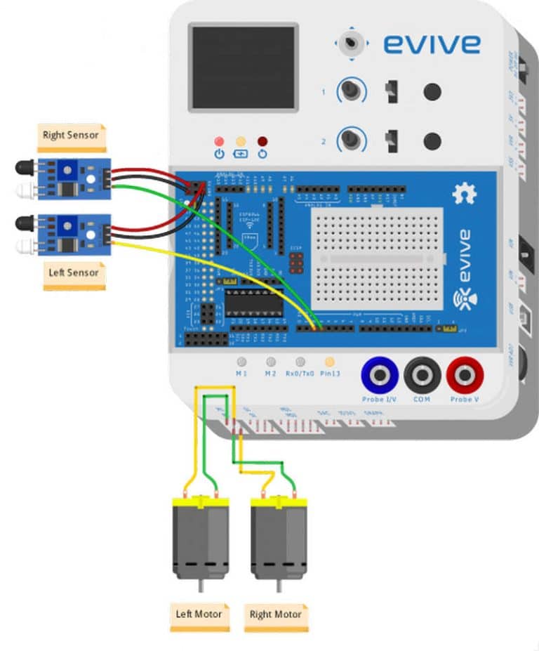 Make A Diy Line Following Robot Using Arduino And Ir Sensor Projects