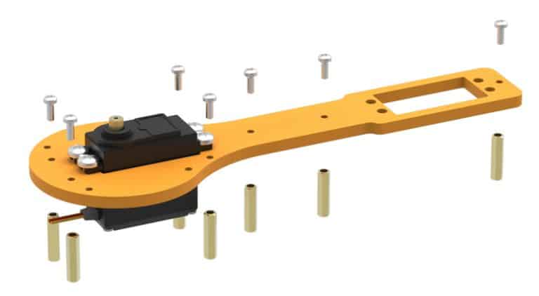 How to make a Robotic Arm with Two Servo Motors - STEMpedia