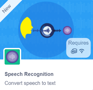 speak () - PictoBlox Block | Text to Speech