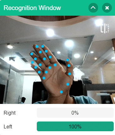 Gesture Controlled Robotic Arm With Machine Learning - Example Project