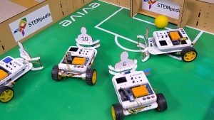 How to make DIY Soccer Playing Mobile Robots using Arduino & Bluetooth