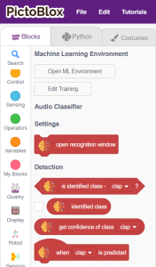 display matrix as () - PictoBlox Block | Display (Quarky)