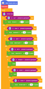 Gripper Mecanum with Dabble - Example Project