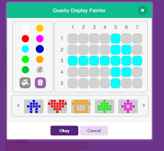 Different Motions (Square and Axe) - Example Project