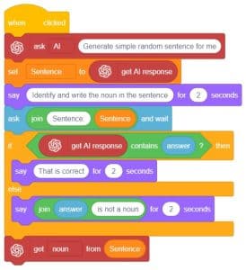Noun Detector - Example Project