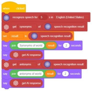 Synonym and Antonym Conveter - Example Project